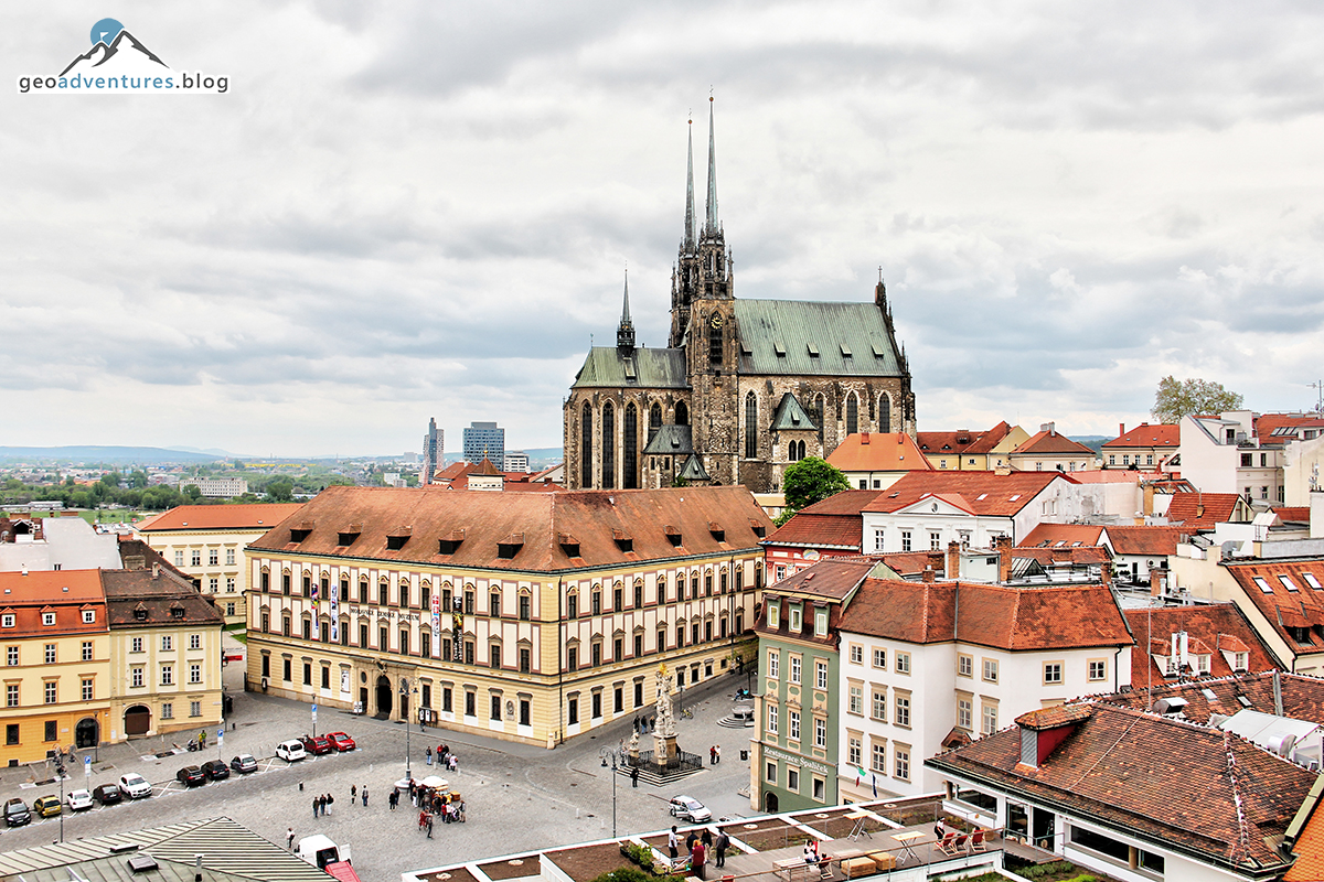 Brno / Brünn - Geocaching mit einem legendären Drachen, Gruselfaktor ...